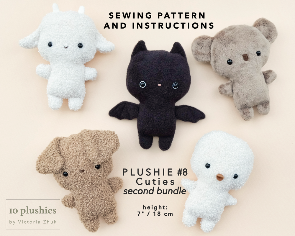 10x2 Studio - Handcrafted Sewing Patterns of Dolls, Animals & Darlings